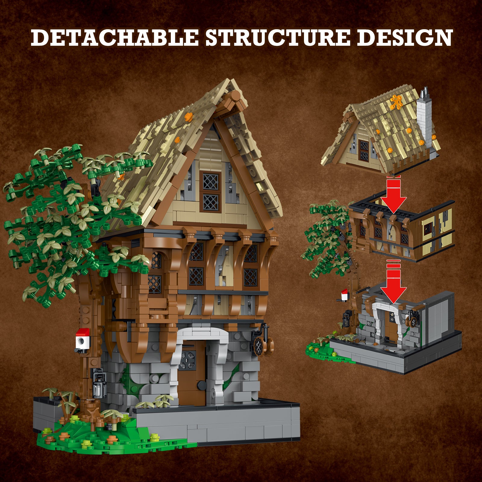 Medieval- Blacksmith’s Shop 30122 | 1991 + PCS – jmbricklayer